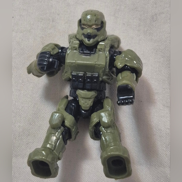 Toys | Halo Mega Bloks Unsc Green Spartan Master Chief Mini Figure ...